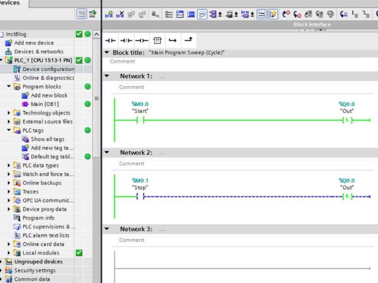How to communicate a PLC system with SCADA via OPC UA?